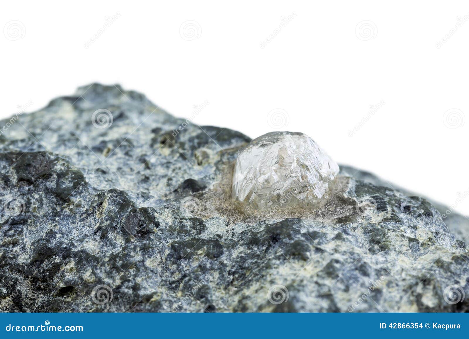 Ruwe diamant stock foto. Image of diamant, halfedelsteen - 42866354