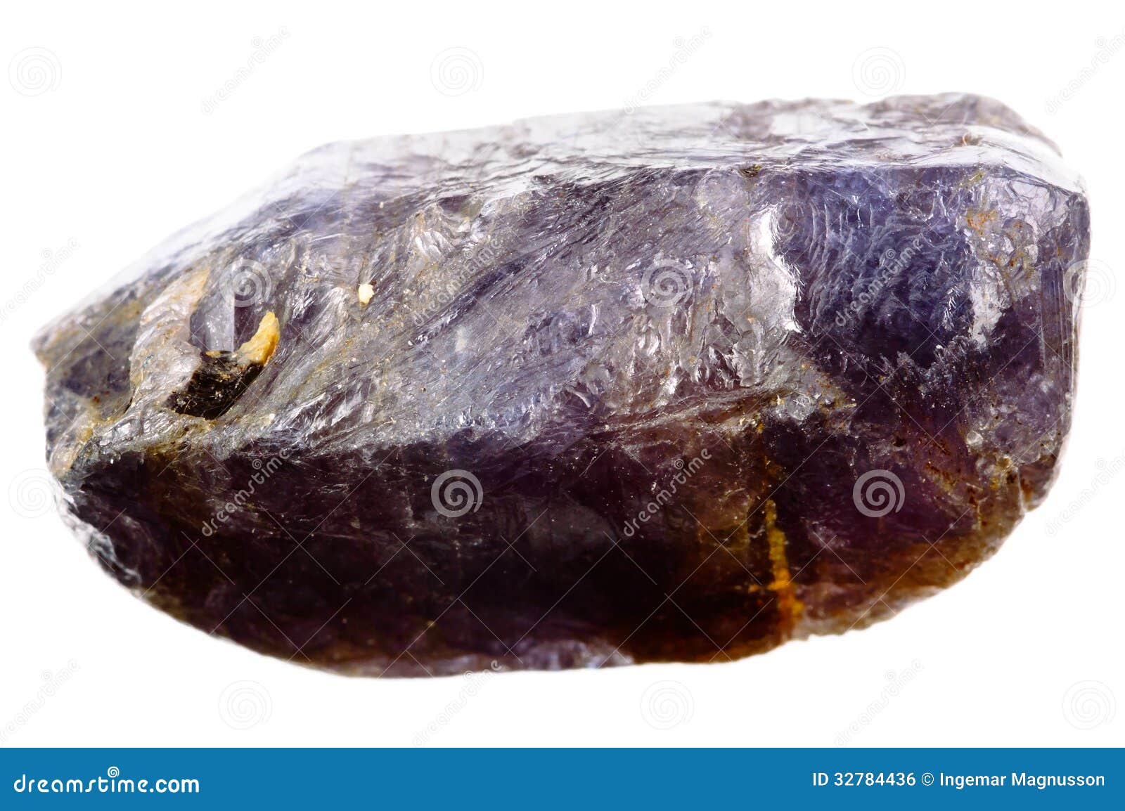 Ruwe ongesneden saffier stock foto. Image of mineraal - 32784436
