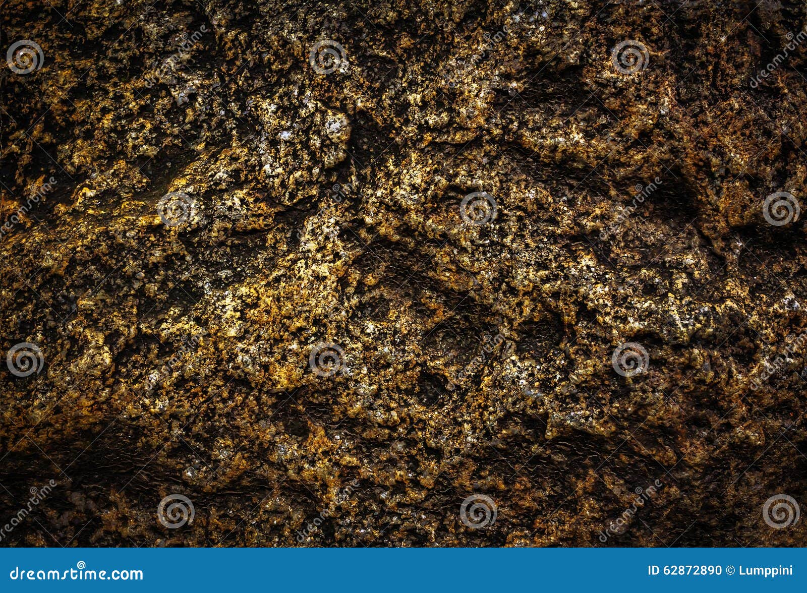 Ruwe Textuur Oude Steen Met Gouden Aders Stock Foto - Image of retro ...