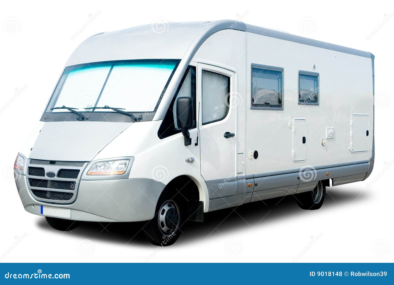 RV stock photo. Image of campsite, modern, recreation - 9018148