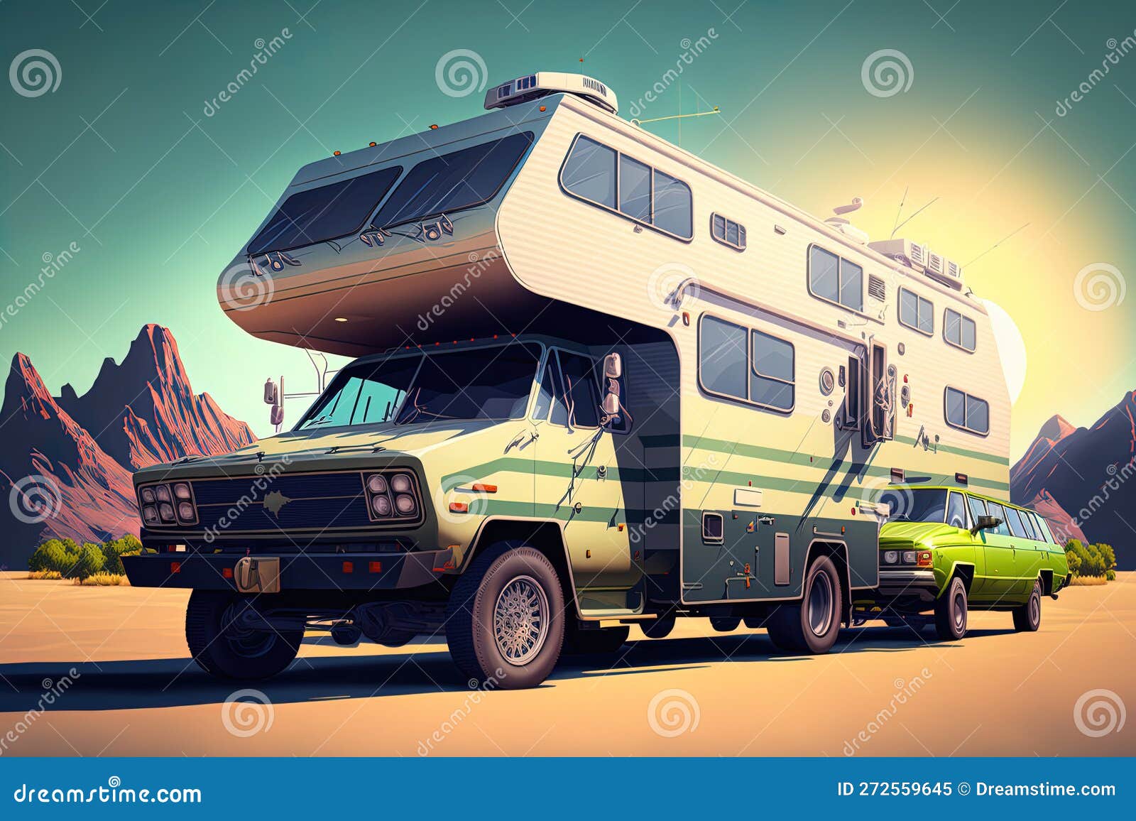 RV Family Vacation, Motorhome Vacation, and Caravan Vehicle Vacation ...