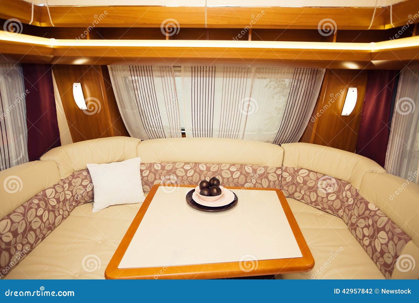 RV Interior stock photo. Image of home, holiday, journey - 42957842
