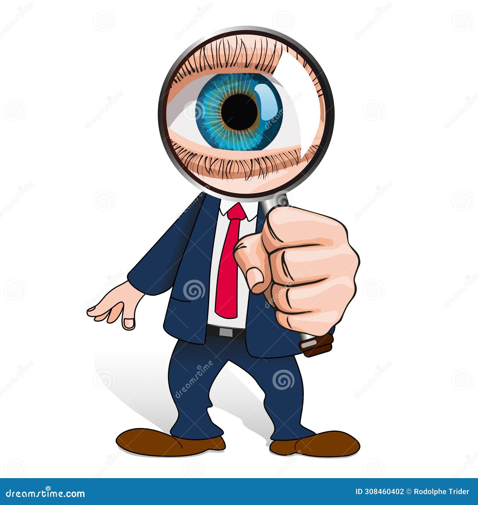 Picto Cartoon Character. Vector Illustration. | CartoonDealer.com ...