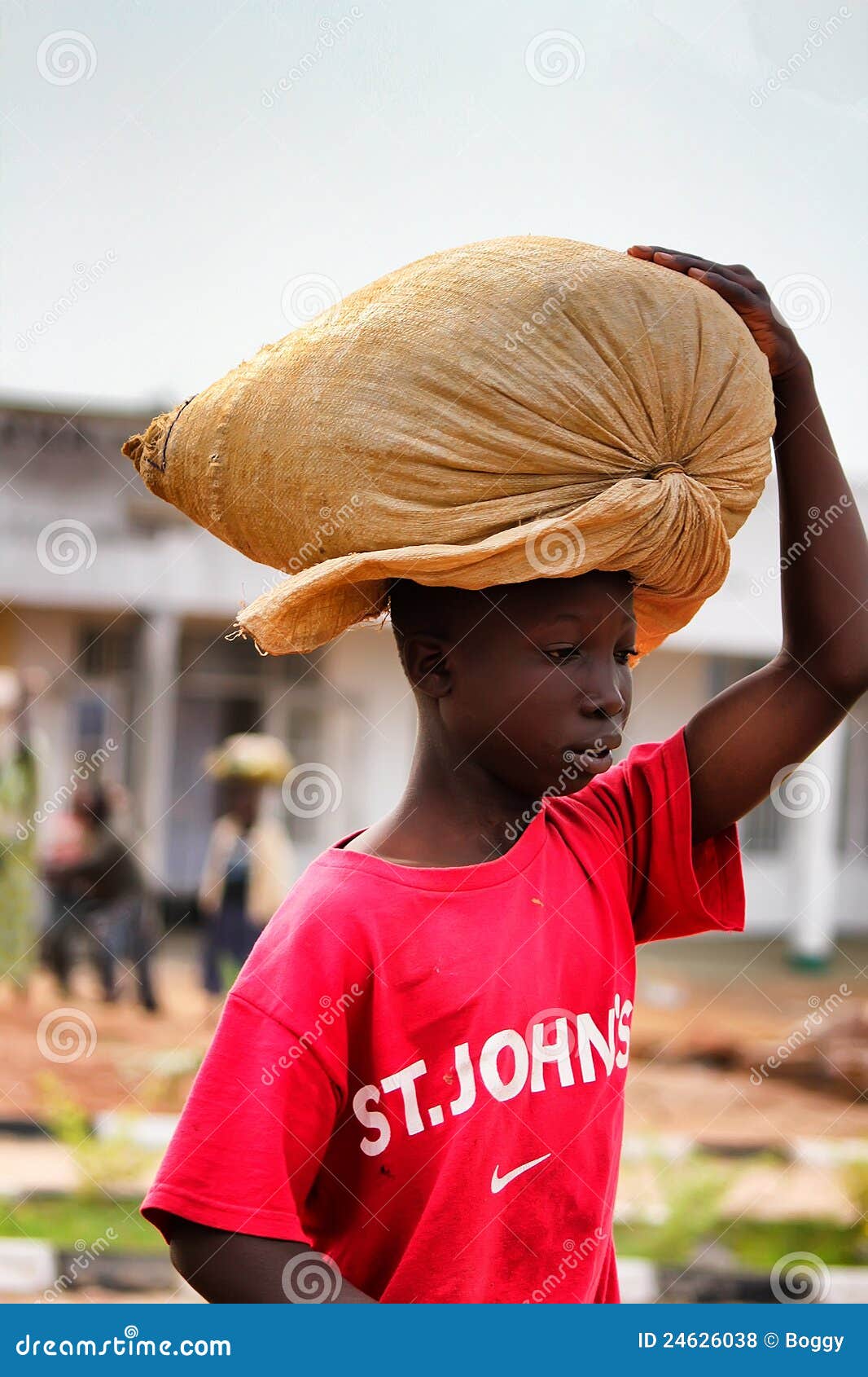 Rwanda boy editorial stock photo. Image of person, traditional - 24626038