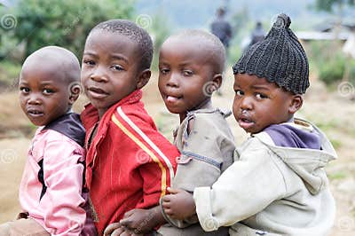 Rwanda children editorial stock image. Image of belongings - 19968144