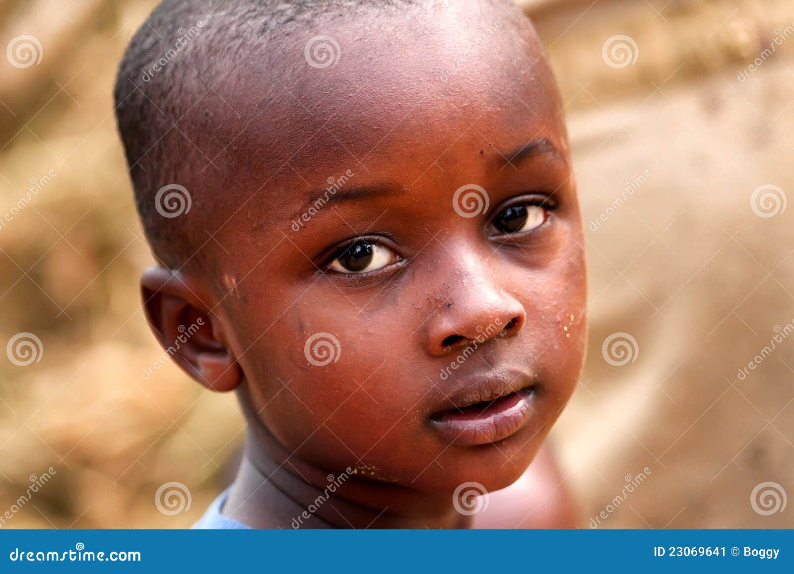 Rwandan boy editorial photo. Image of person, front, expression - 23069641