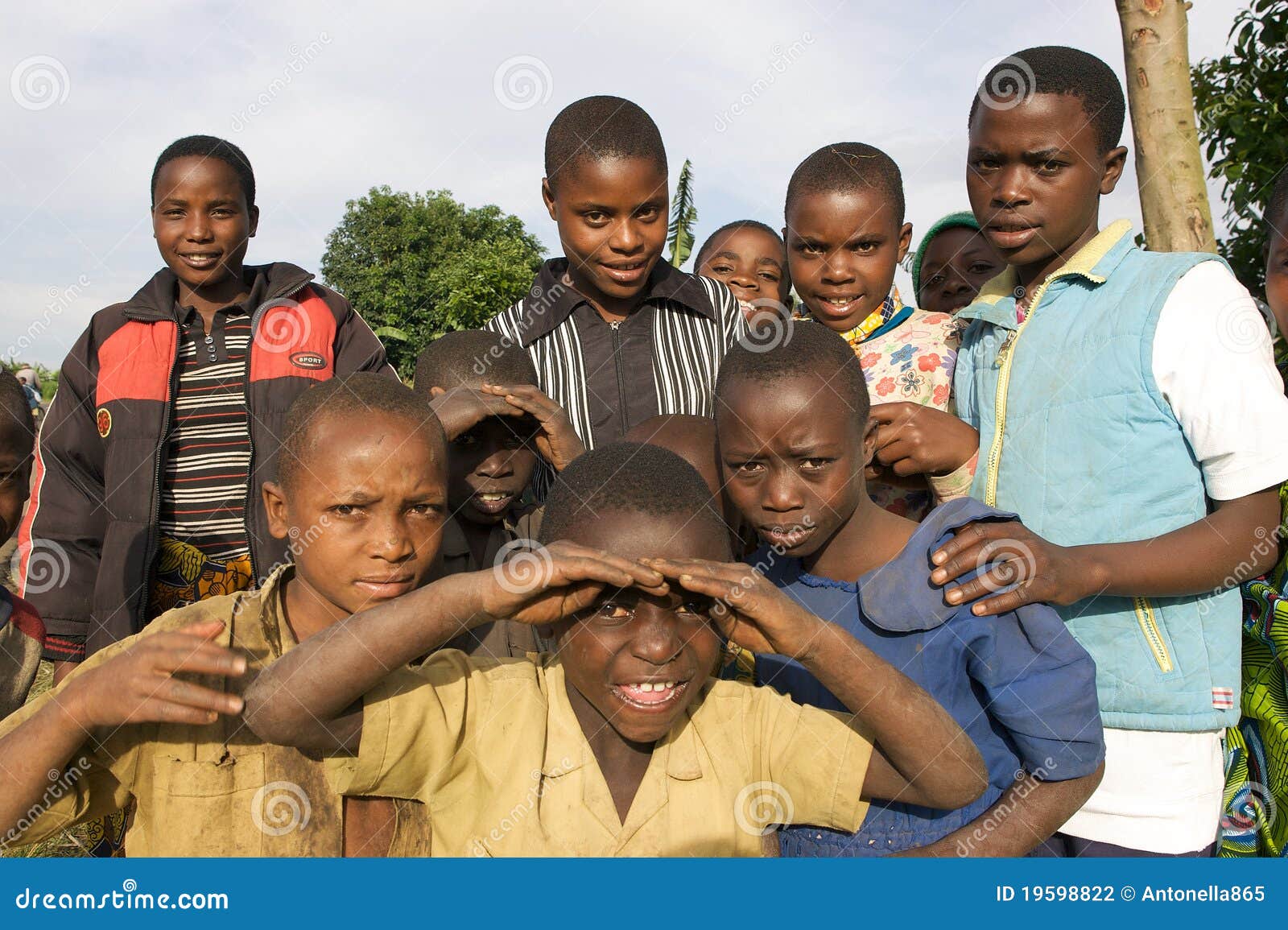 Rwandan children editorial photography. Image of africa - 19598822