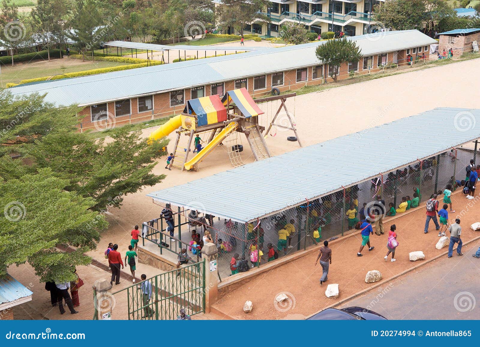 Rwandan school editorial stock image. Image of rwanda - 20274994