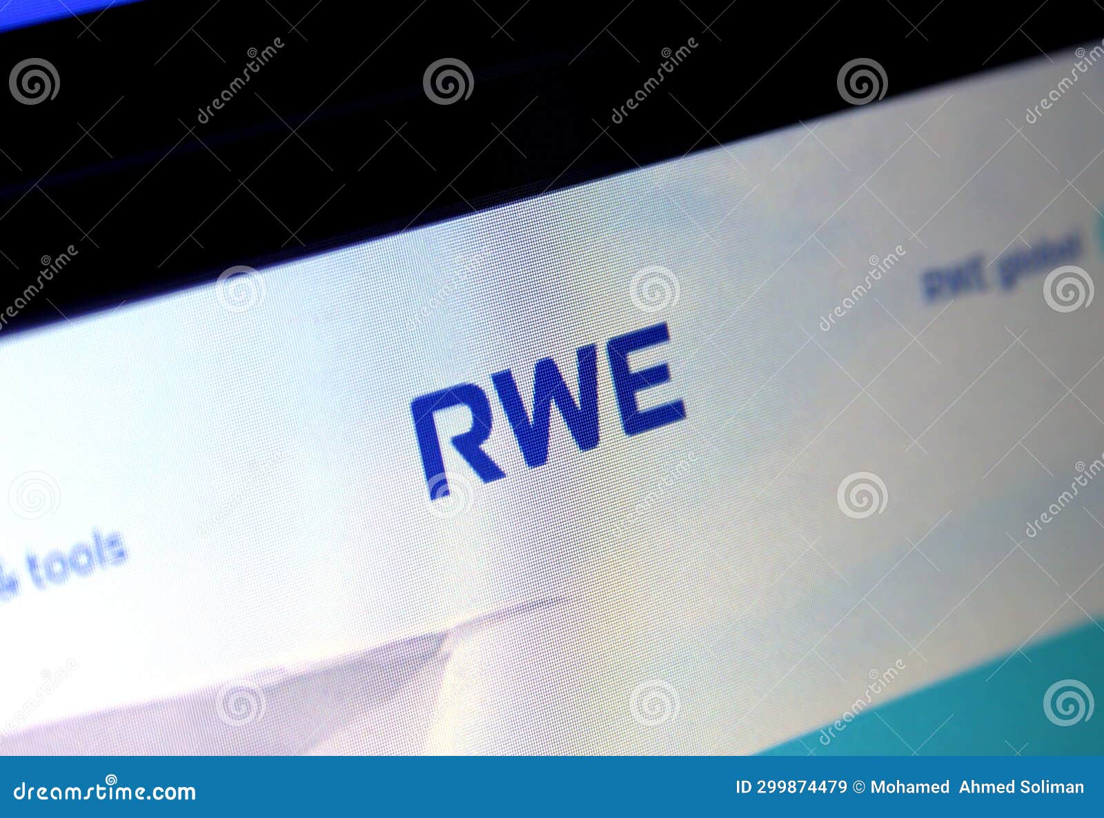 RWE energy company editorial stock image. Image of generation - 299874479