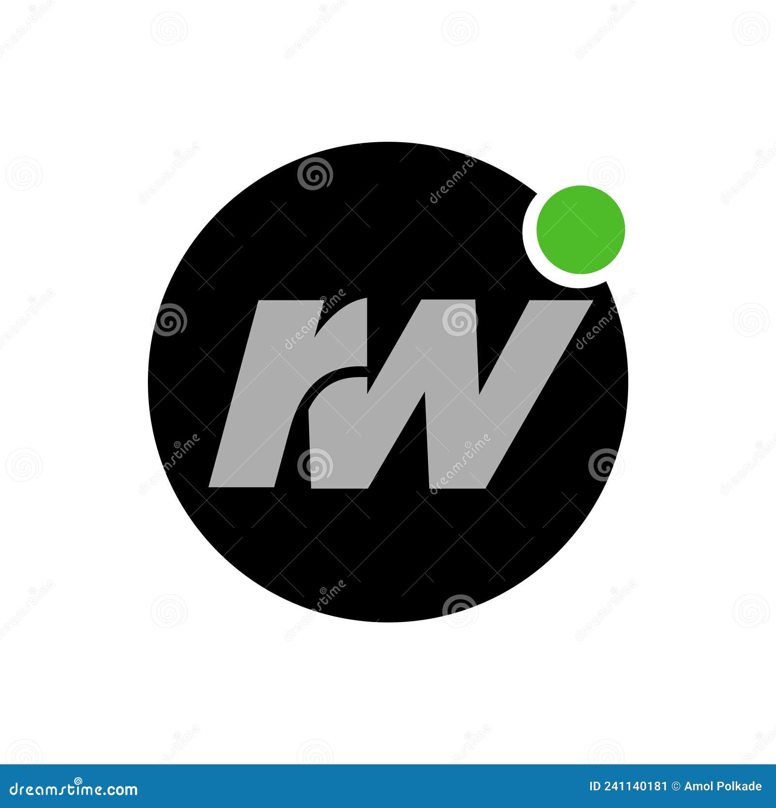 RWI Brand Name Initial Letters Monogram. RWI Symbol Stock Vector ...