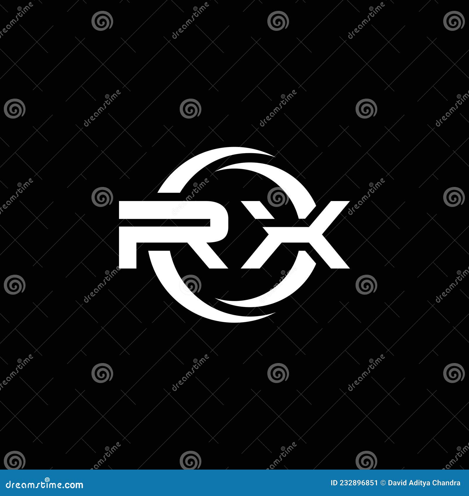 RX Logo Monogram Design Template Stock Vector - Illustration of ...