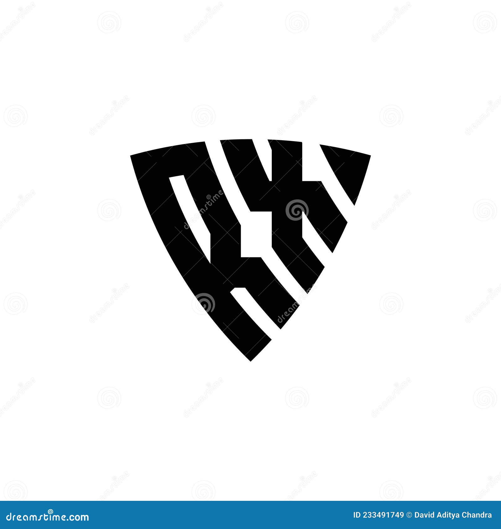 RX Logo Monogram Triangle Shield Style Stock Vector - Illustration of ...