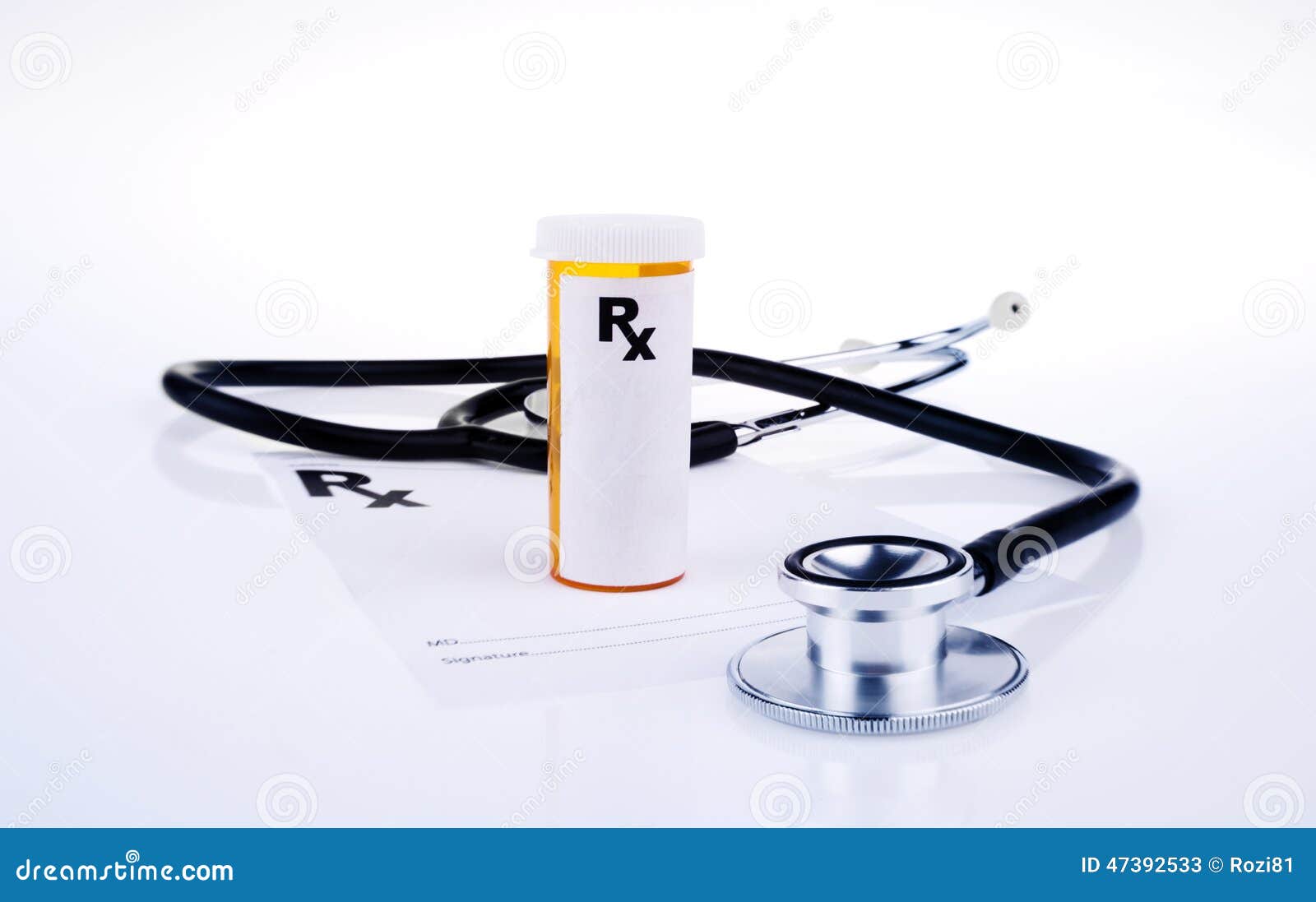 RX medical prescription stock image. Image of medication - 47392533