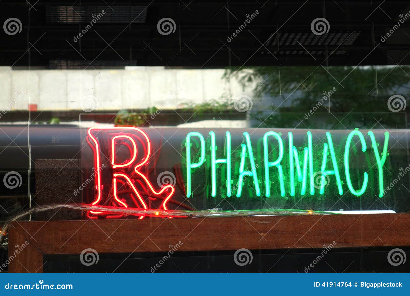 Rx Pharmacy stock photo. Image of retro, drugstore, medical - 41914764