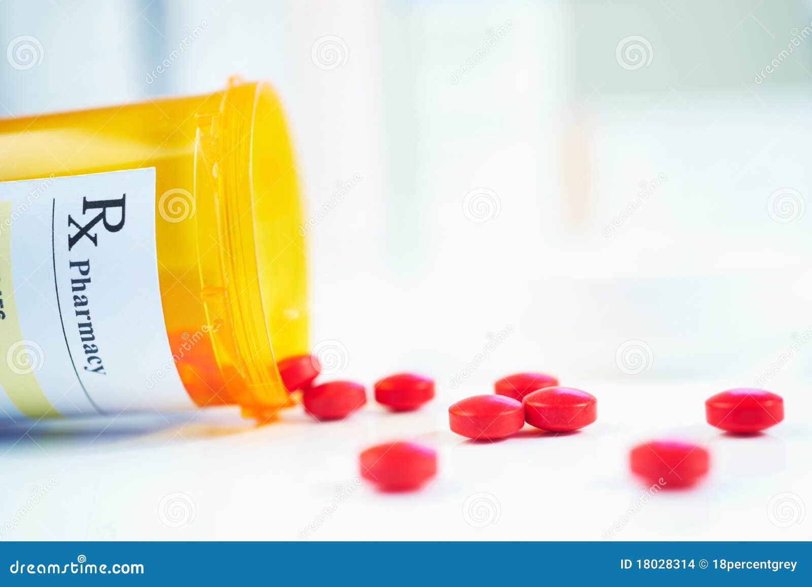 RX Prescription Drug Bottle Stock Images - Image: 18028314