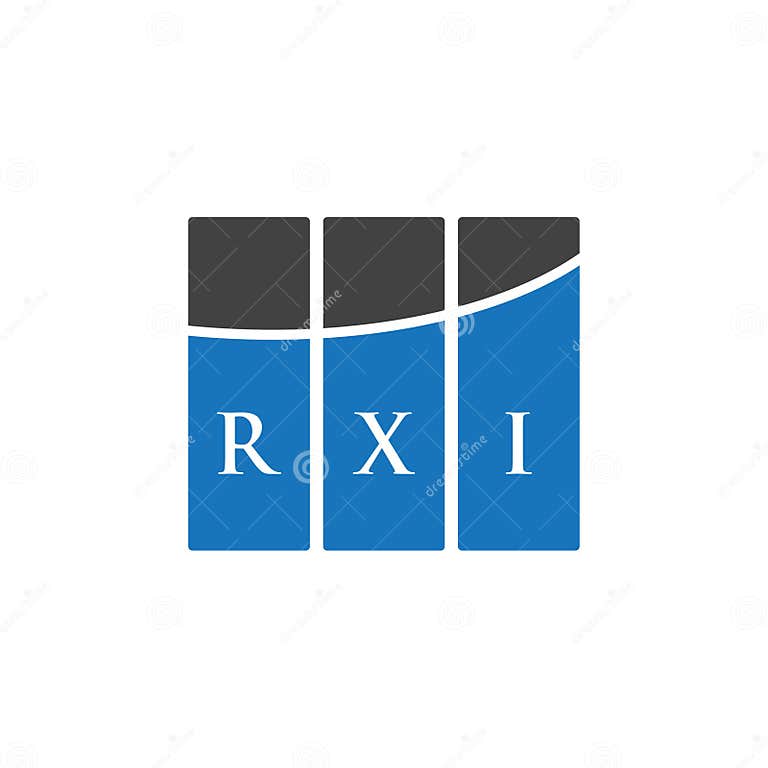 RXI Letter Logo Design on WHITE Background. RXI Creative Initials ...