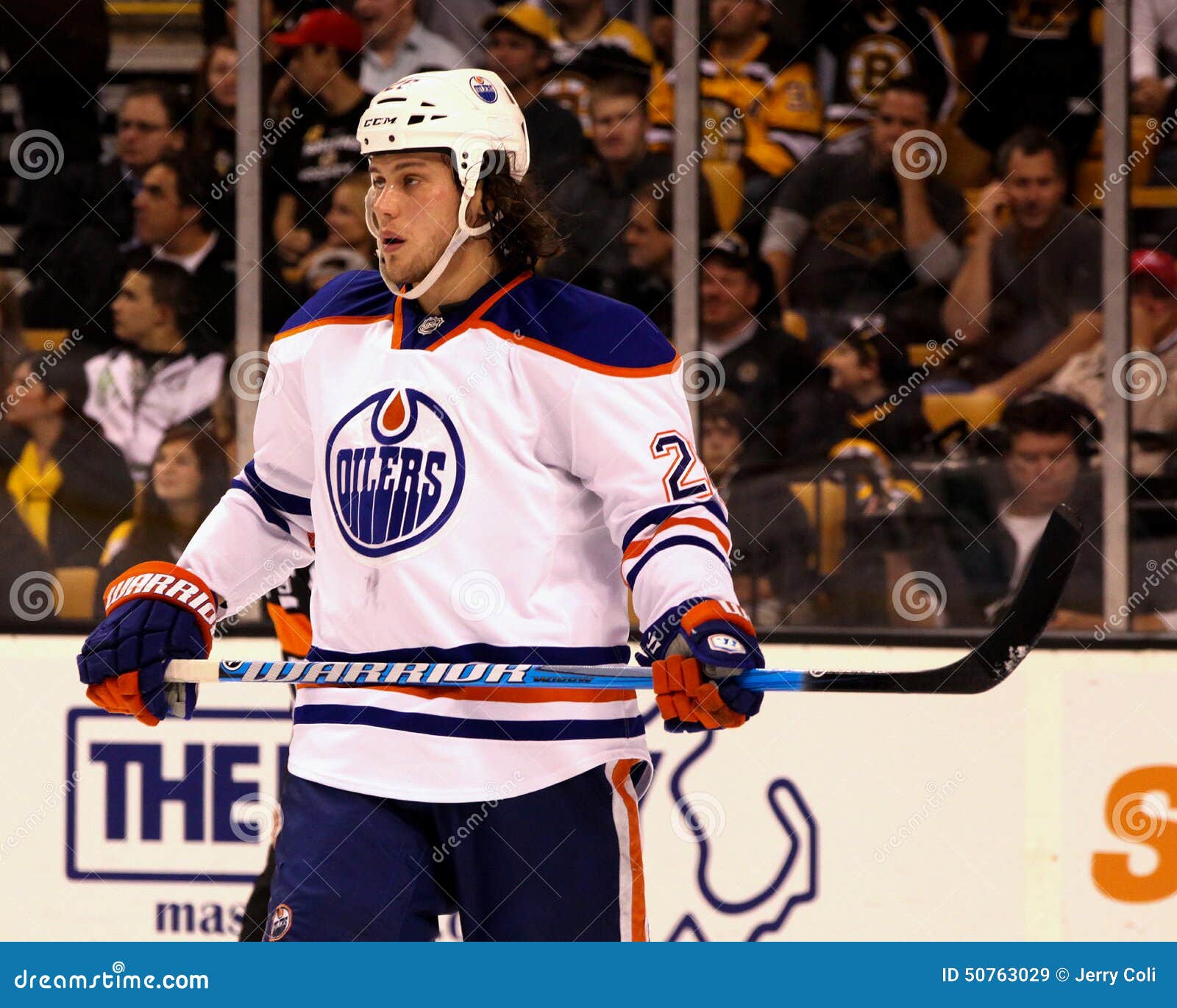 Ryan Jones Edmonton Oilers editorial stock image. Image of edmonton ...