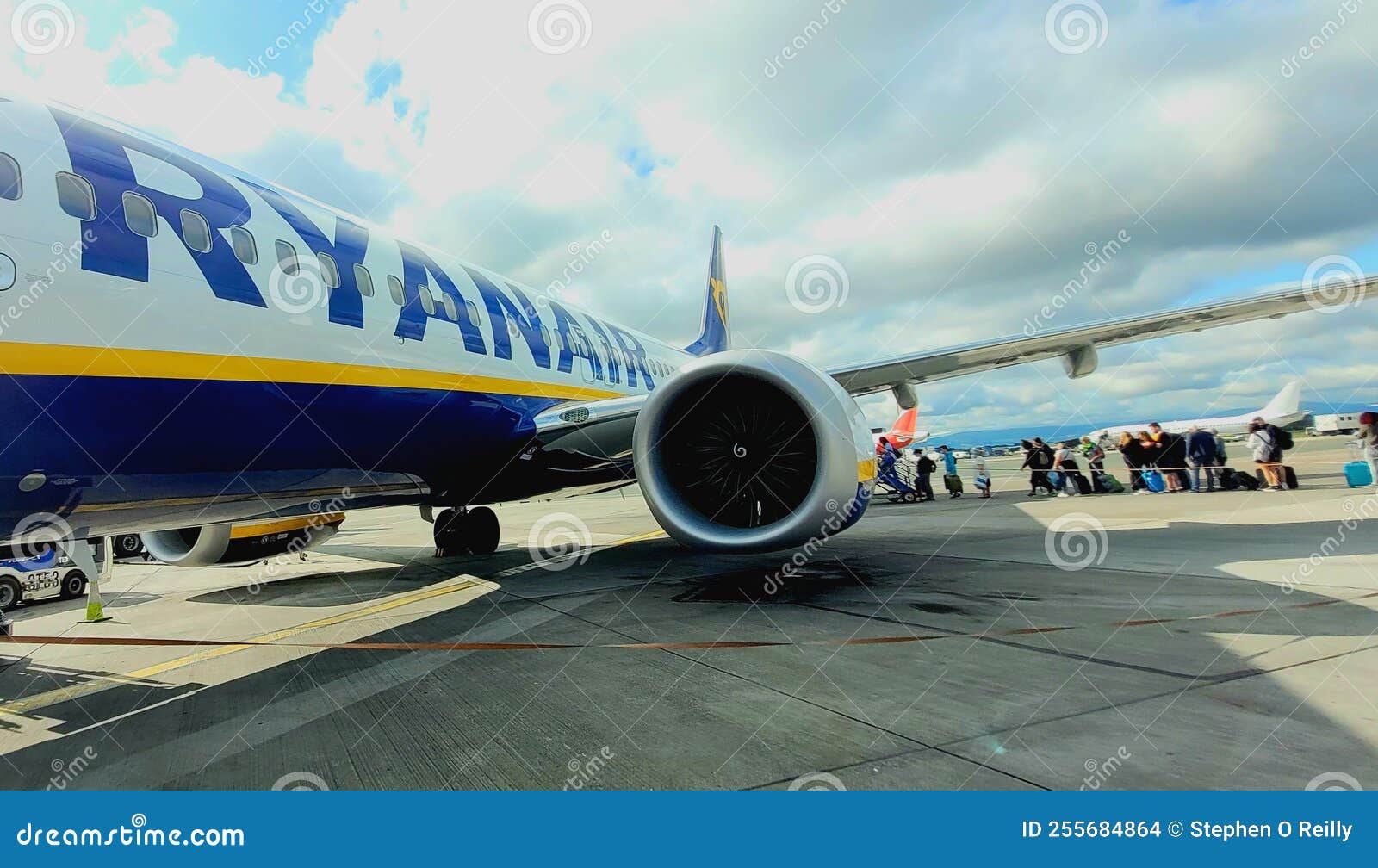 Ryanair Plane on the Runway Editorial Stock Image - Image of ...