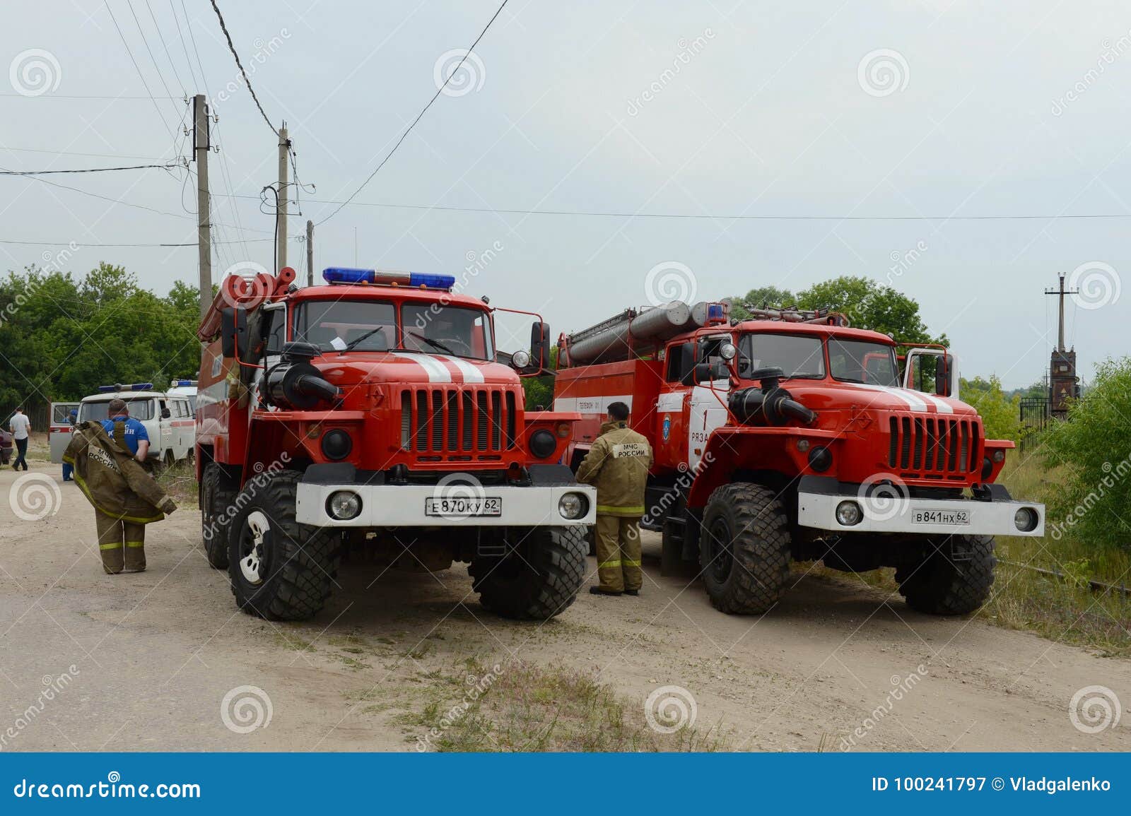Deployment of Fire Trucks on the Basis of the `Ural` Editorial ...