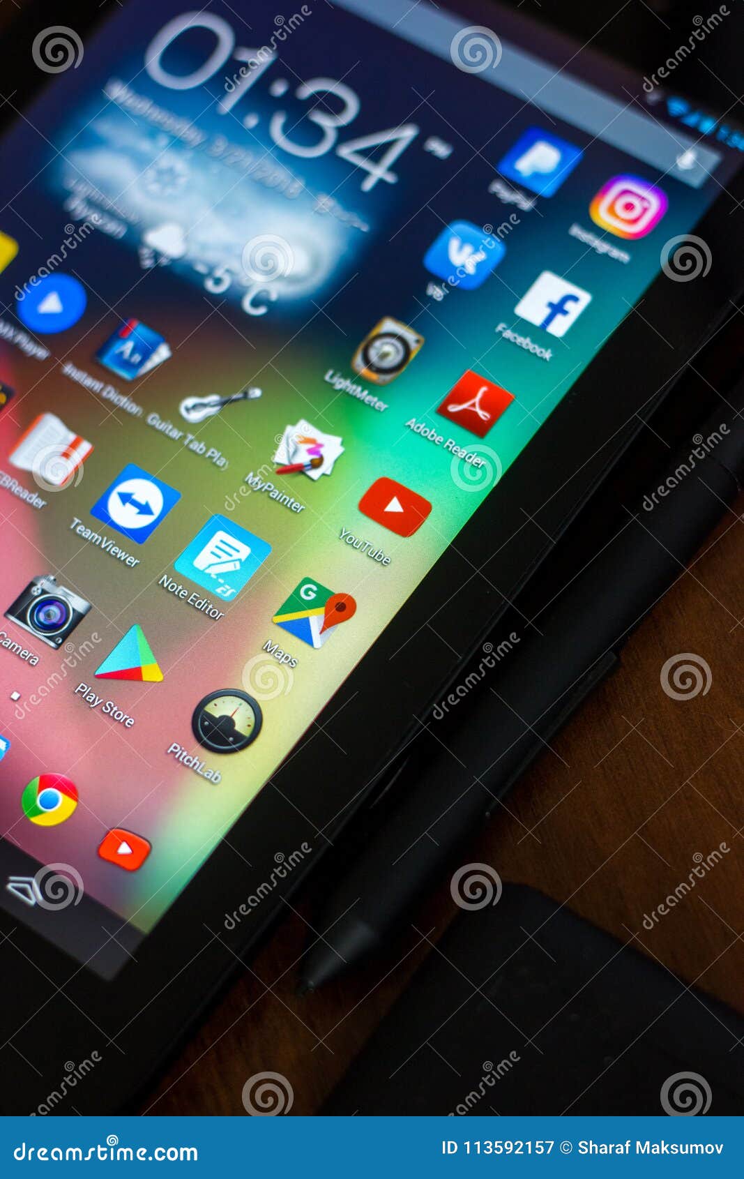 Ryazan, Russia - March 21, 2018 - Youtube App on a Display of Tablet PC ...