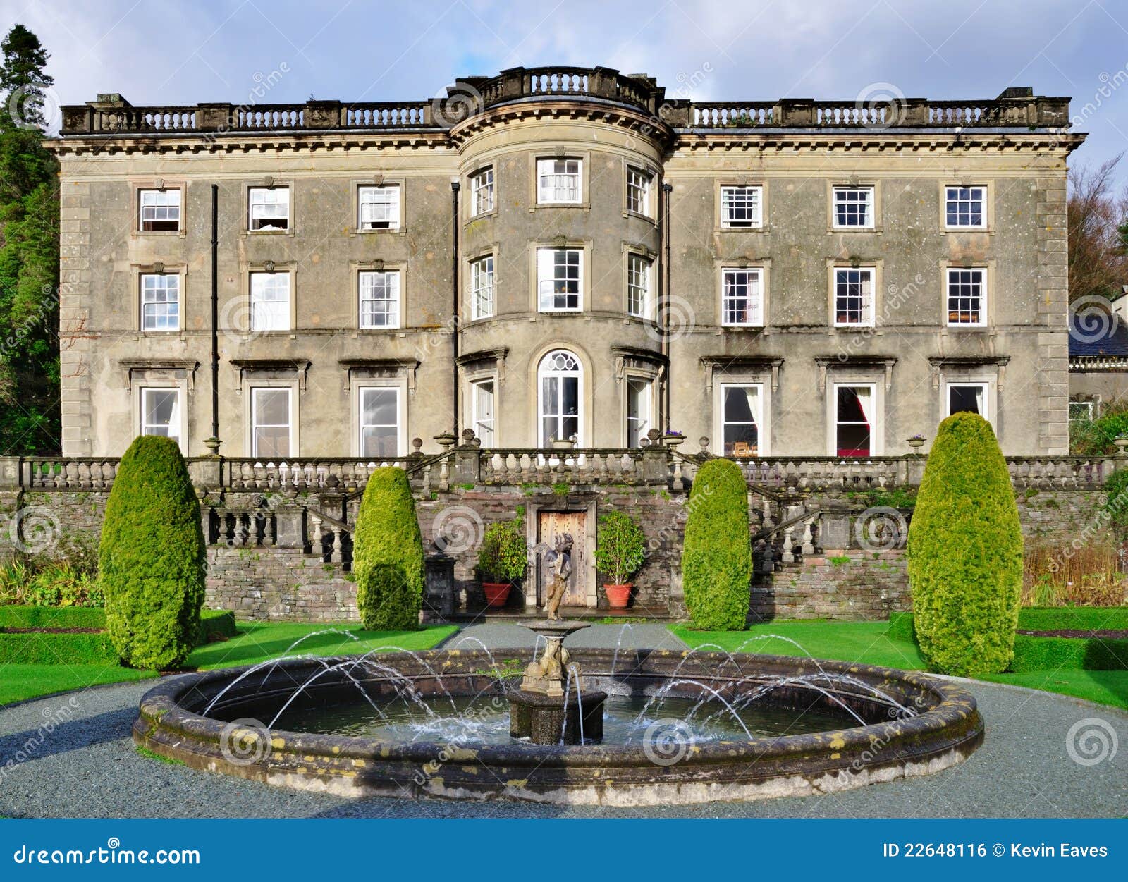 Rydal Hall, Rydal, Lake District, Cumbria, England Stock Photo - Image ...