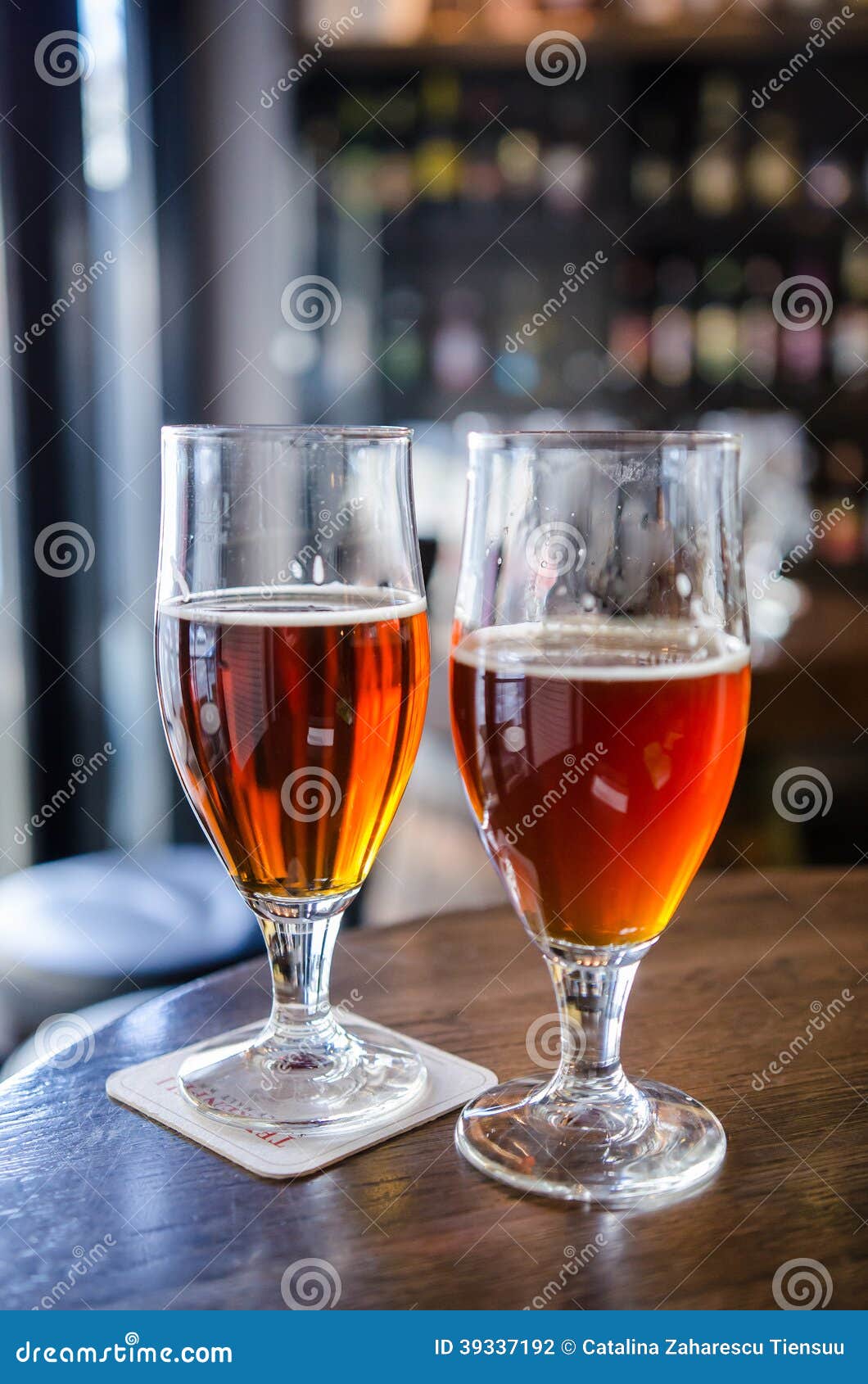 Rye beer and smoked beer stock photo. Image of bets, foam - 39337192