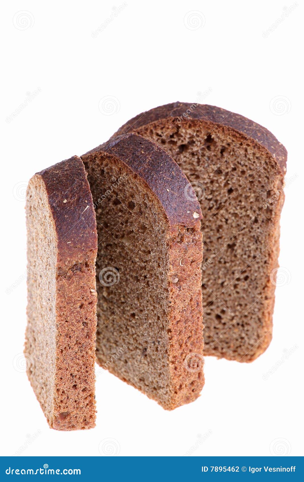 Rye bread stock photo. Image of additive, baked, loaf - 7895462