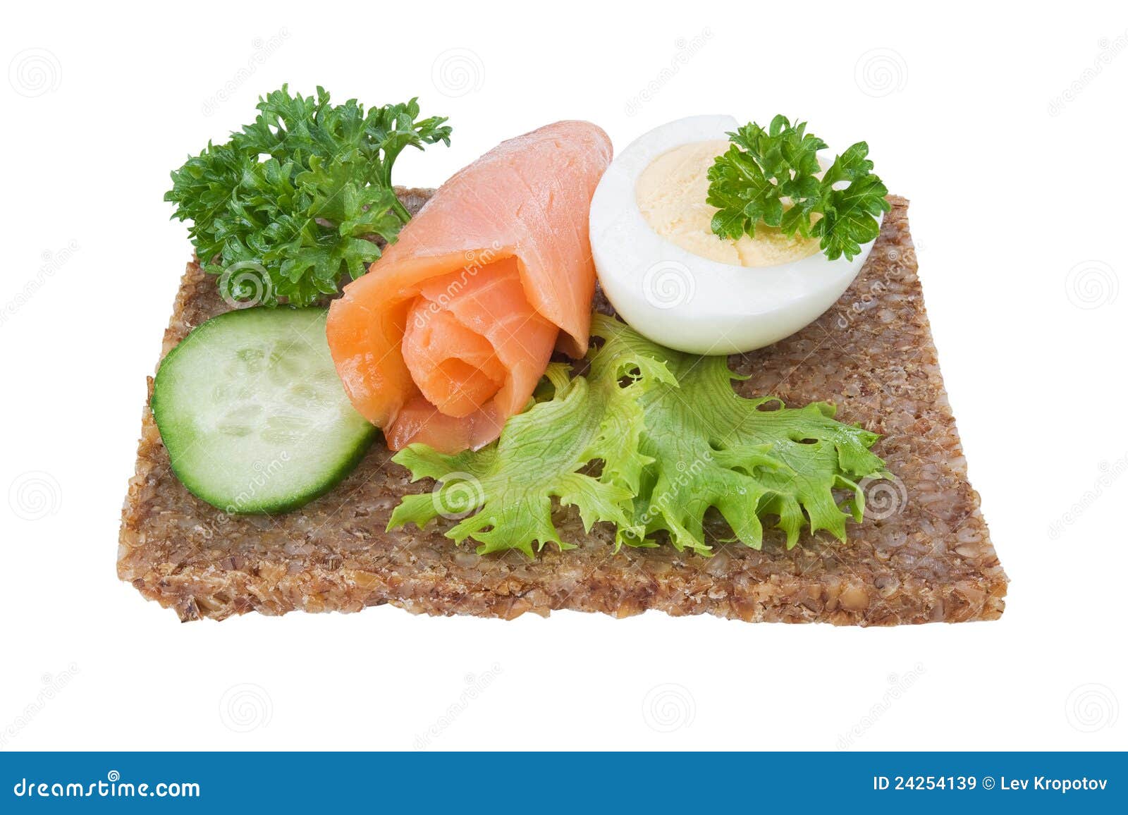 Rye bread sandwich stock image. Image of ready, culinary - 24254139