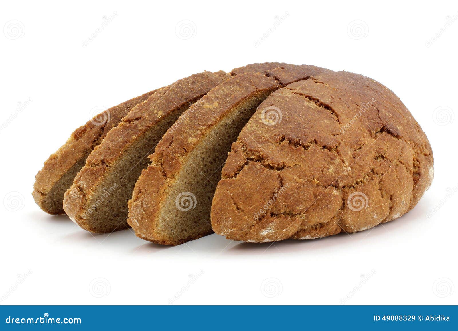 Rye bread sliced stock image. Image of granule, macro - 49888329