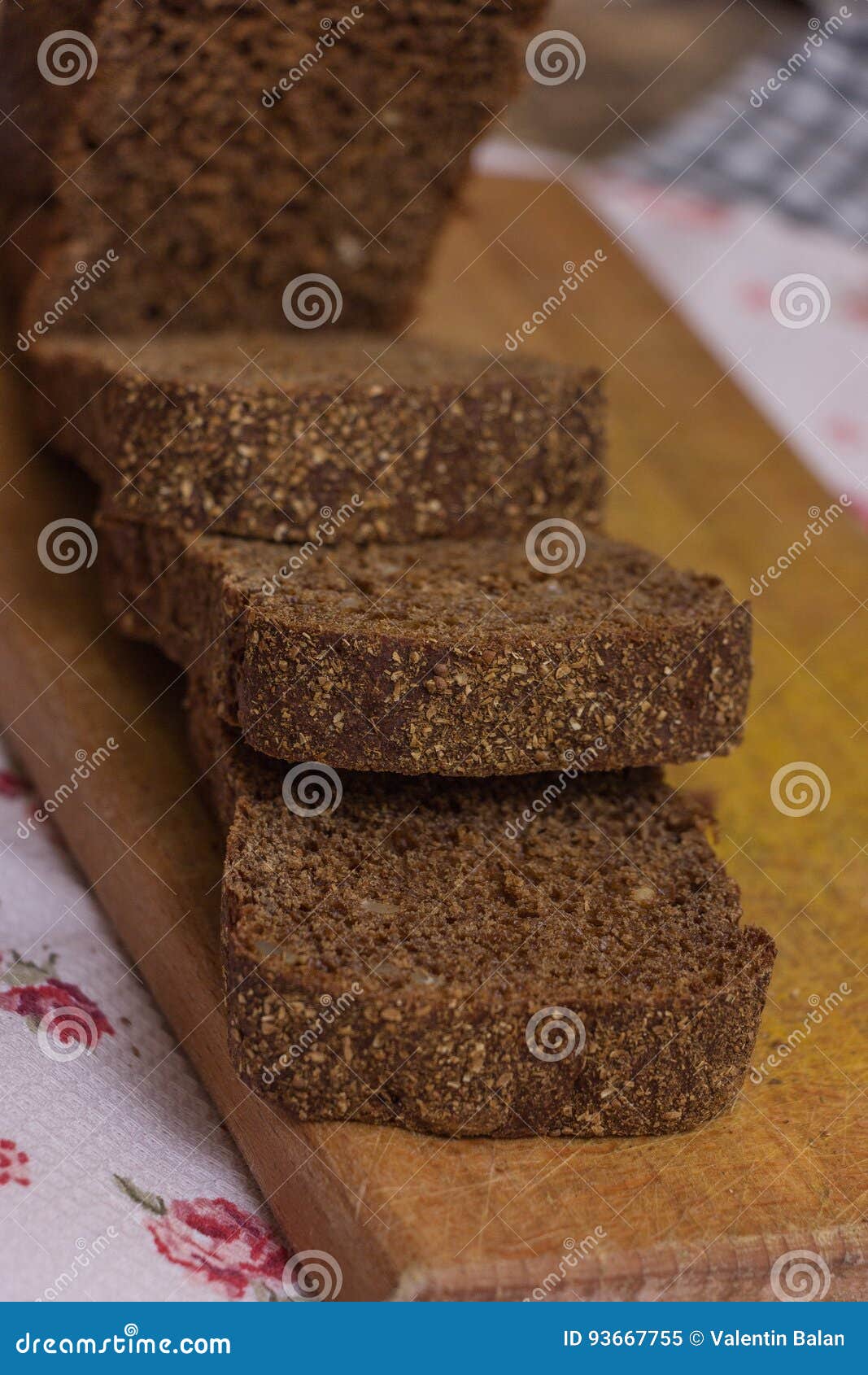 Rye Bread stock image. Image of baking, diet, healthy - 93667755