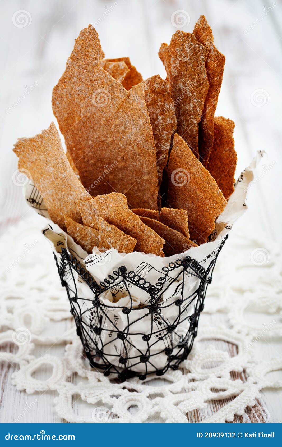 Rye crackers stock photo. Image of cracker, flour, multigrain - 28939132