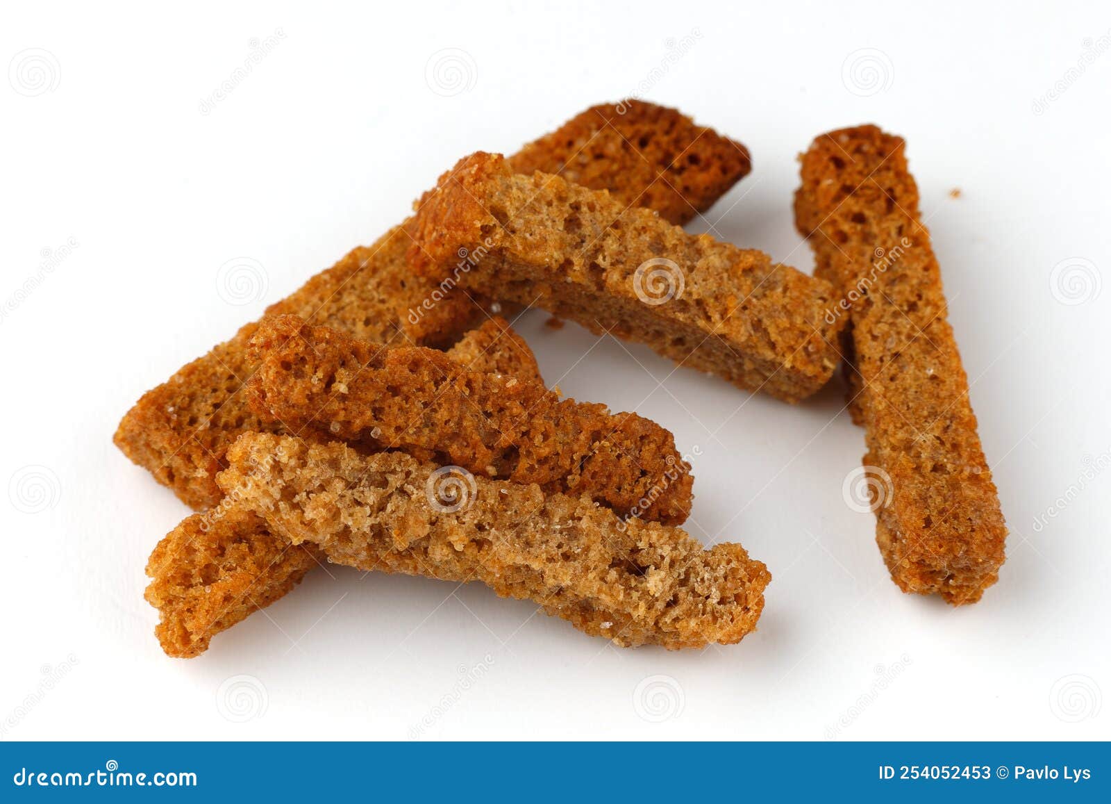 Rye Crackers. Snacks Rye Crackers in a Strip Stock Image - Image of ...