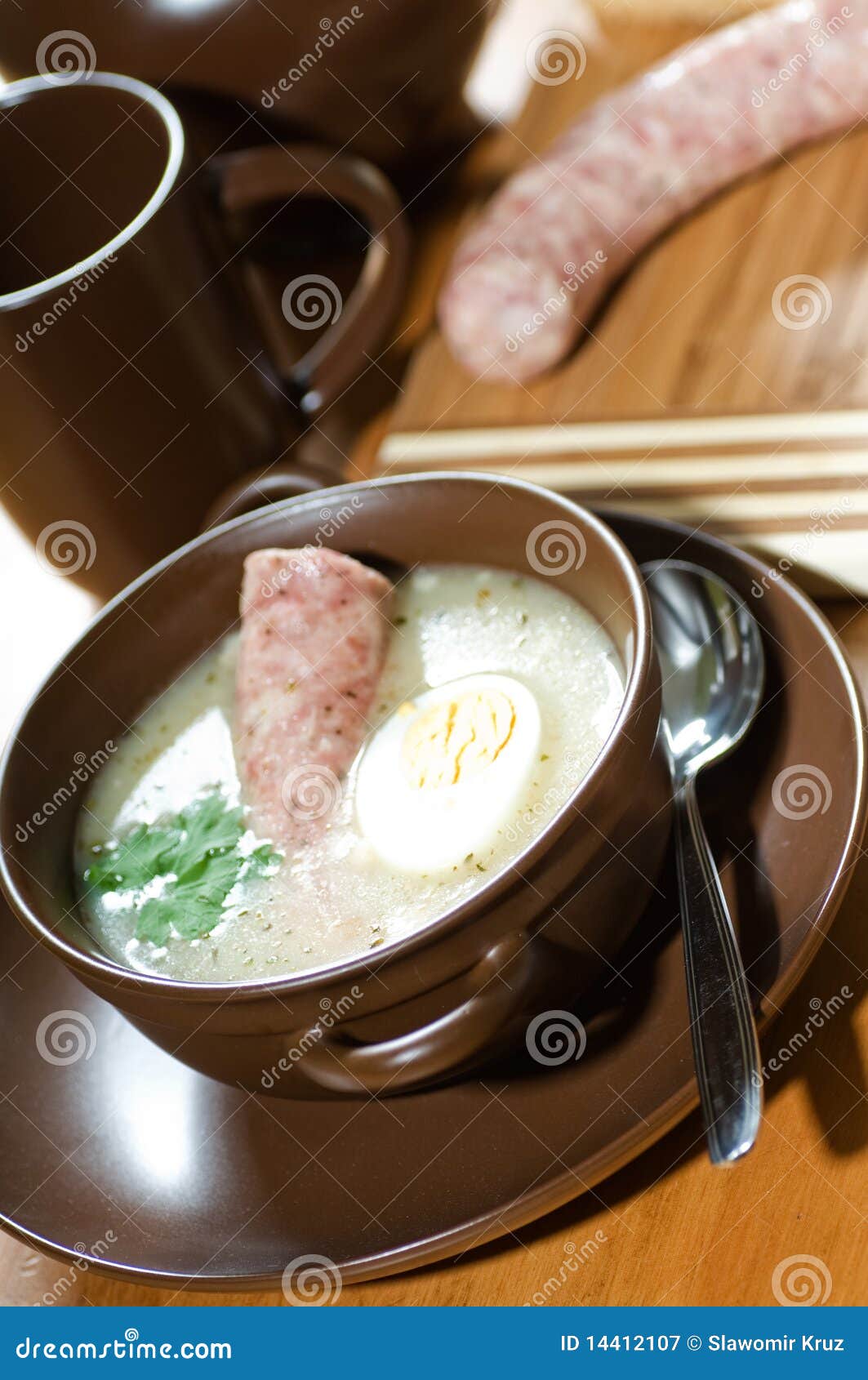 Rye soup stock image. Image of bread, food, soup, culinary - 14412107