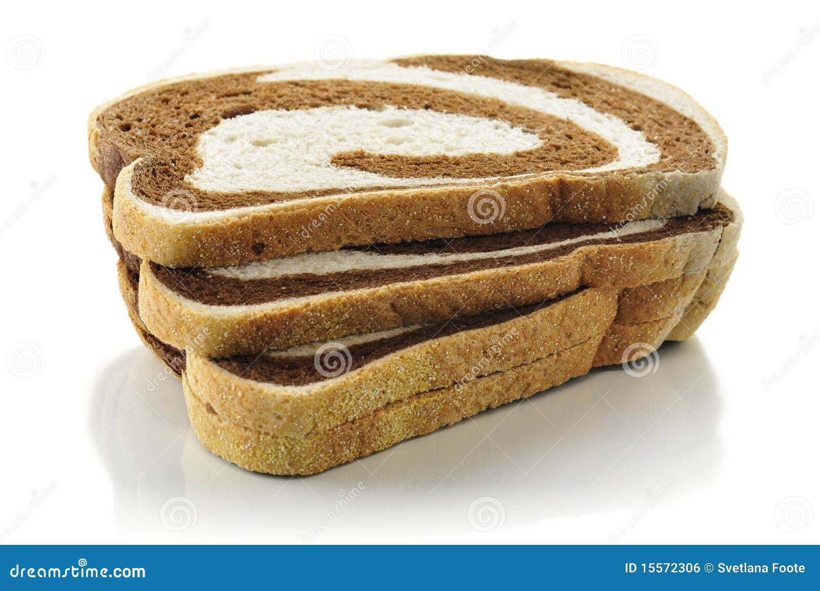 Rye swirl bread stock photo. Image of food, market, swirl - 15572306