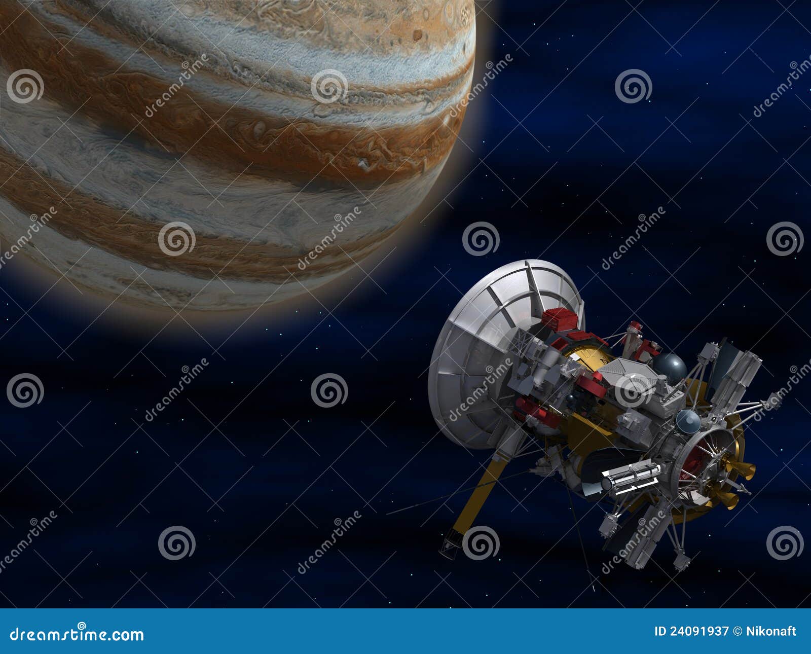 Rymdskepp stock illustrationer. Illustration av flyg - 24091937