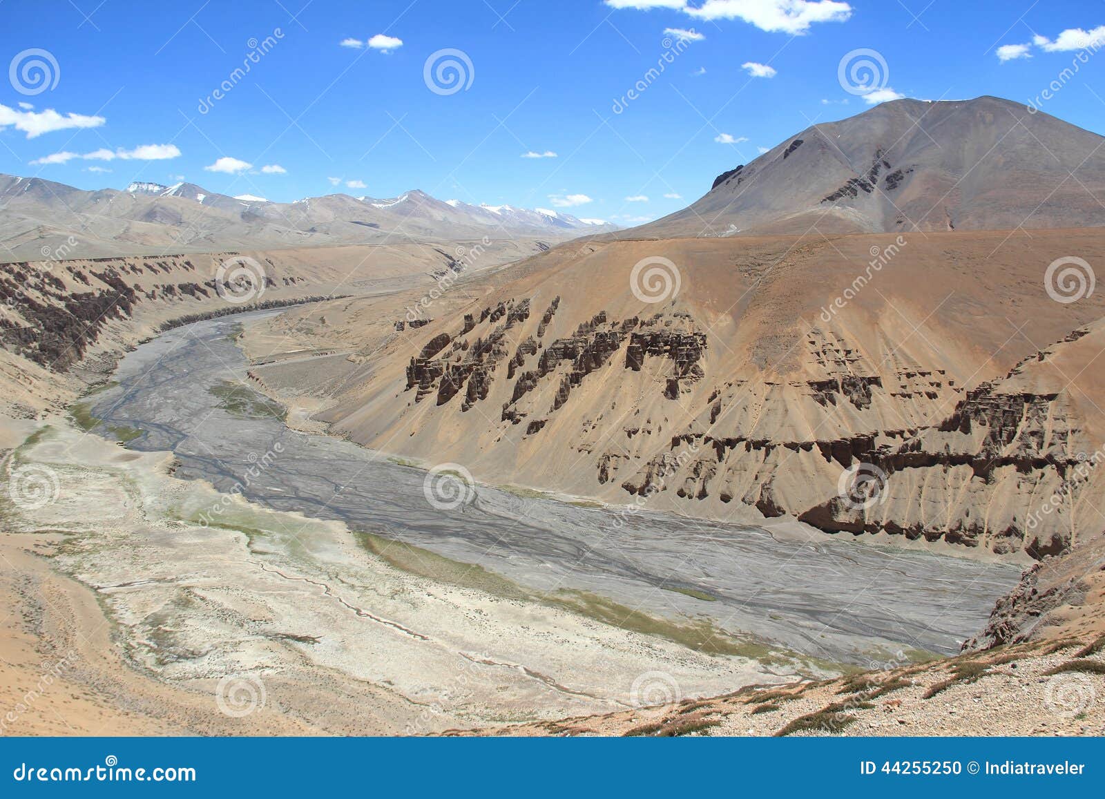 Rzeka Indus, Ladakh zdjęcie stock. Obraz złożonej z azja - 44255250