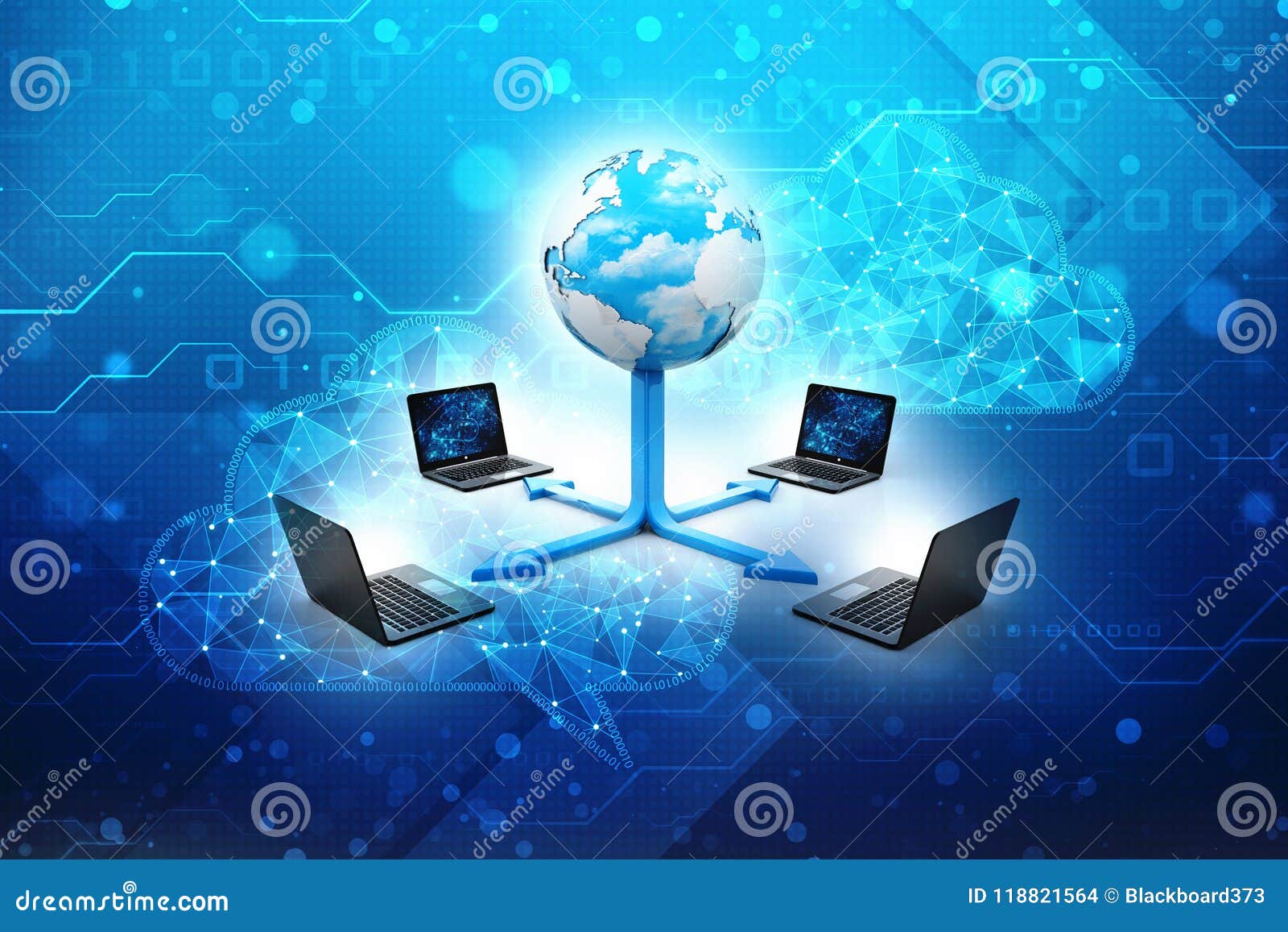 Réseau Informatique, Communication D'Internet, D'isolement à L'arrière ...