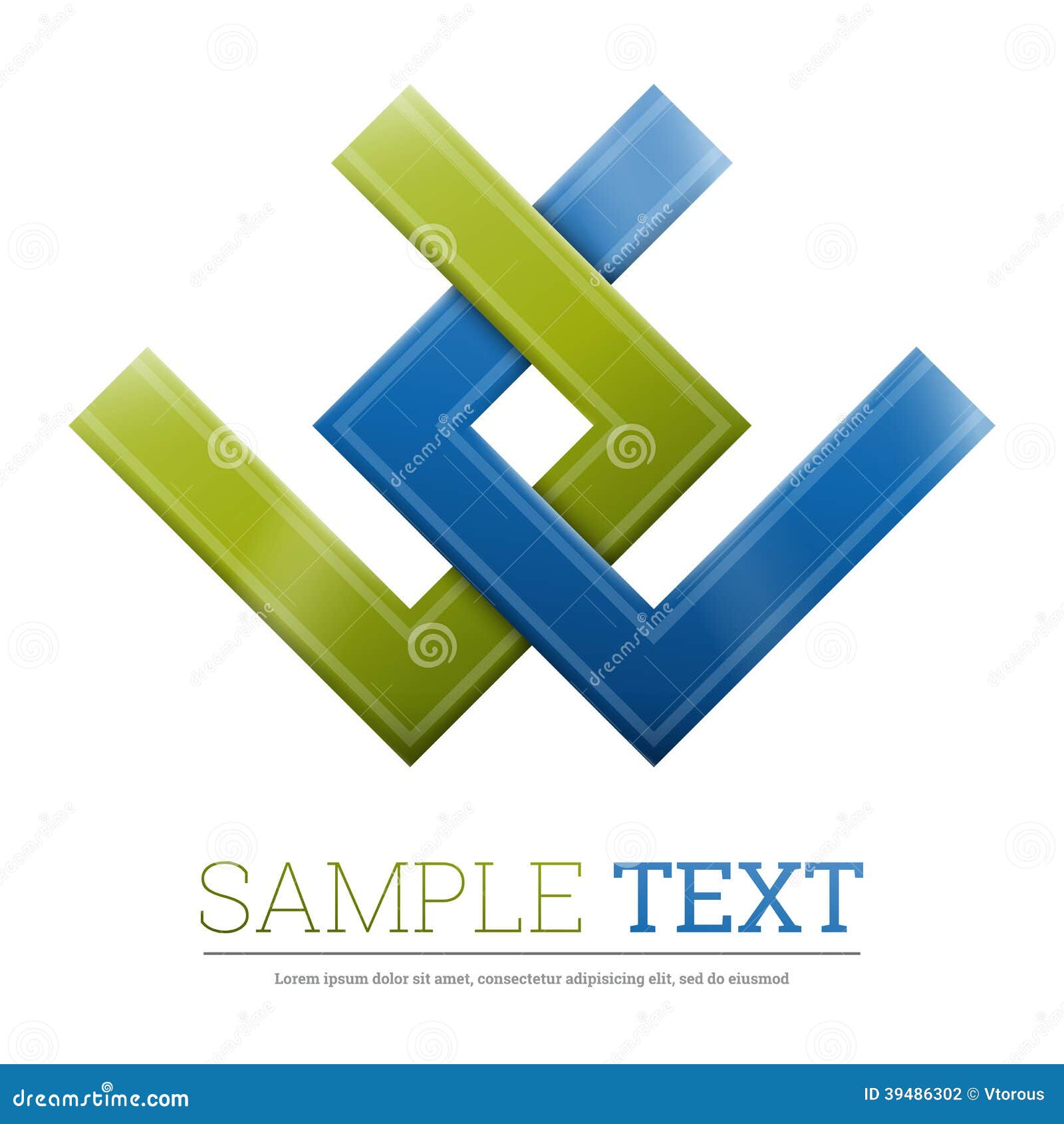 Símbolo abstrato ilustração do vetor. Ilustração de conceito - 39486302