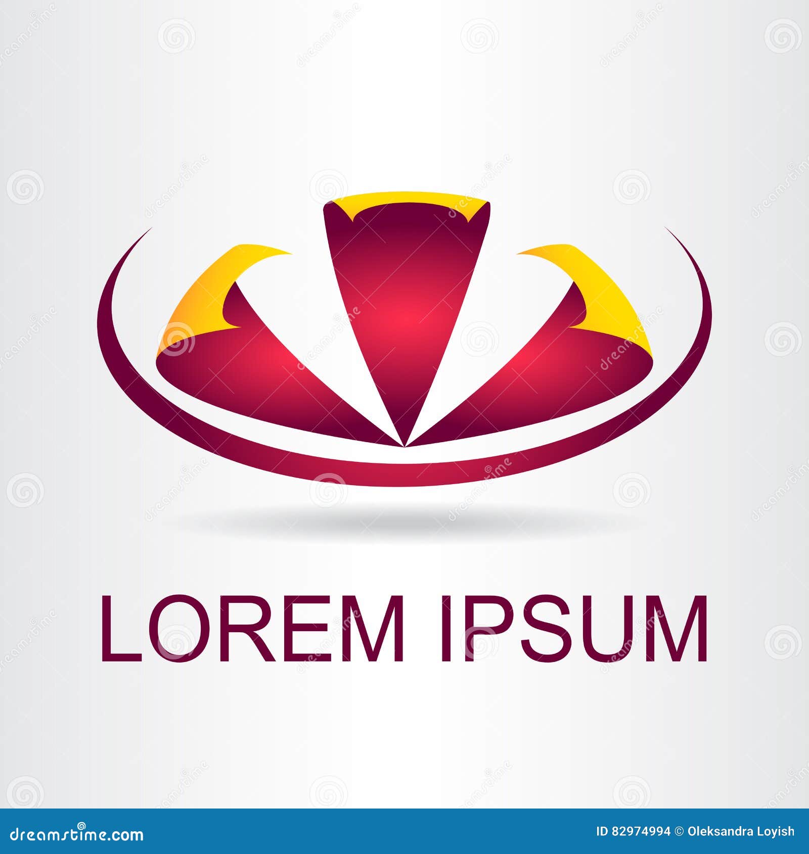 Símbolo abstrato ilustração do vetor. Ilustração de identidade - 82974994