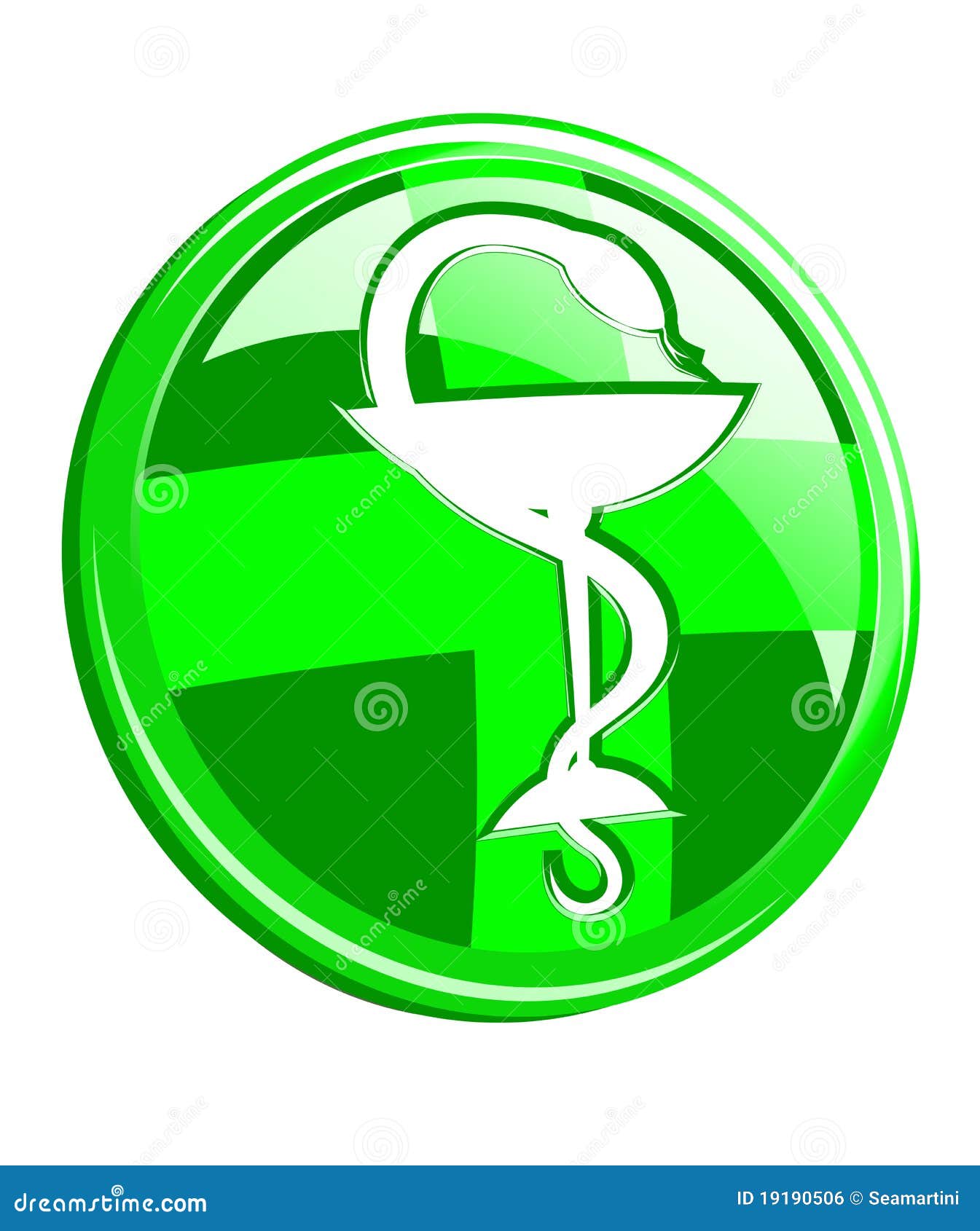 Símbolo da medicina ilustração do vetor. Ilustração de projeto - 19190506