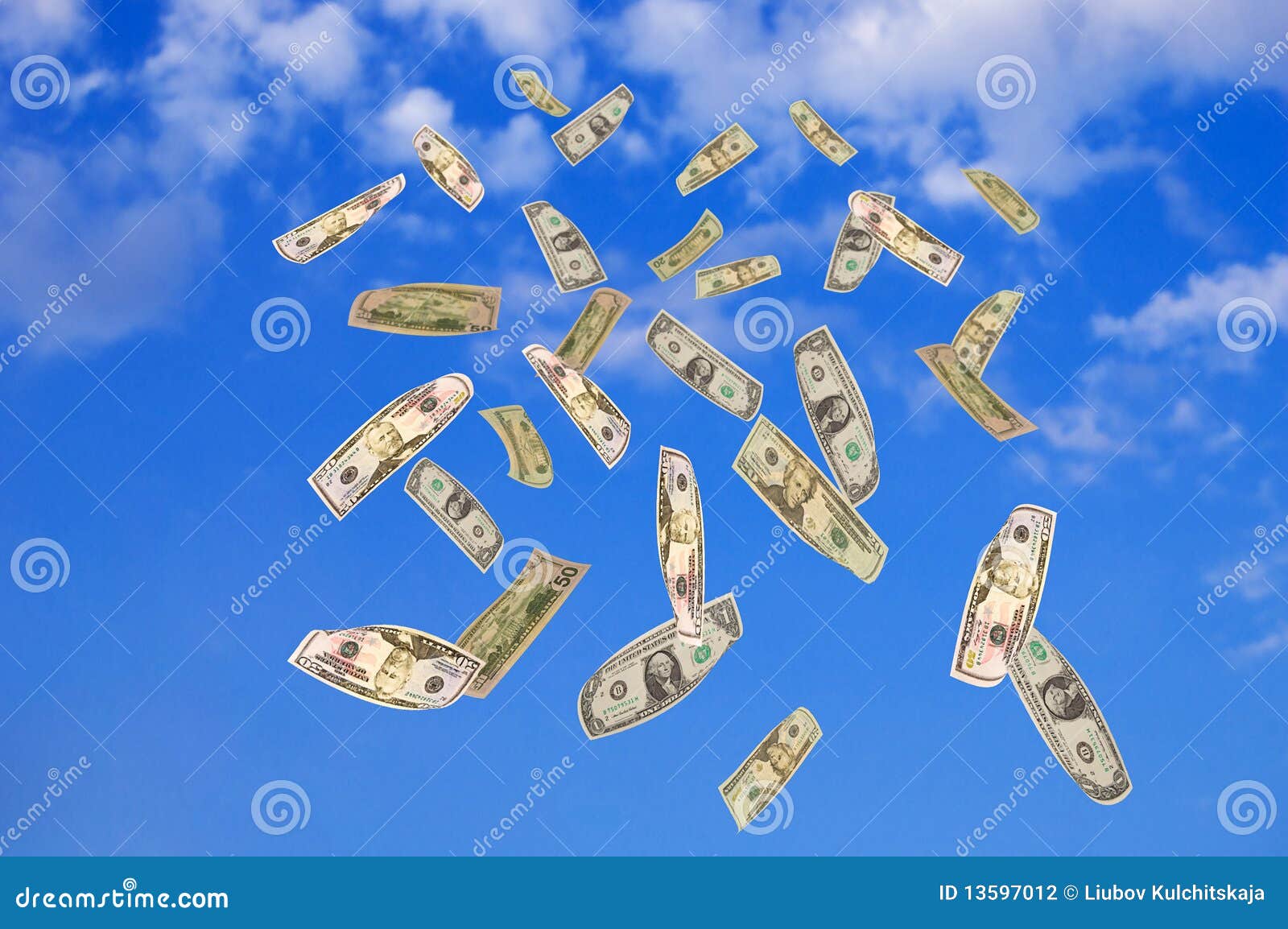 Símbolo Da Riqueza E Do Sucesso. Foto de Stock - Imagem de idéia, verde ...