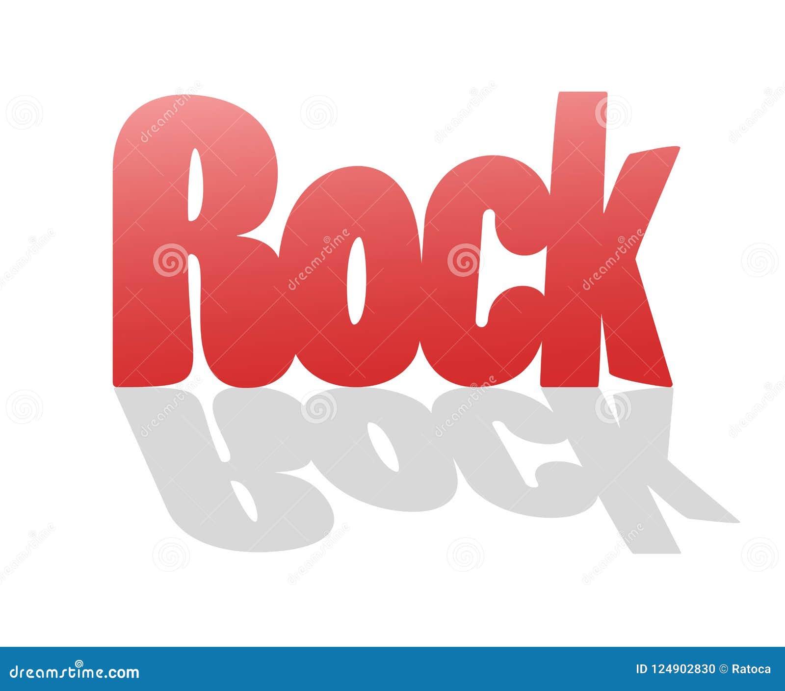 Símbolo da rocha ilustração do vetor. Ilustração de cartaz - 124902830