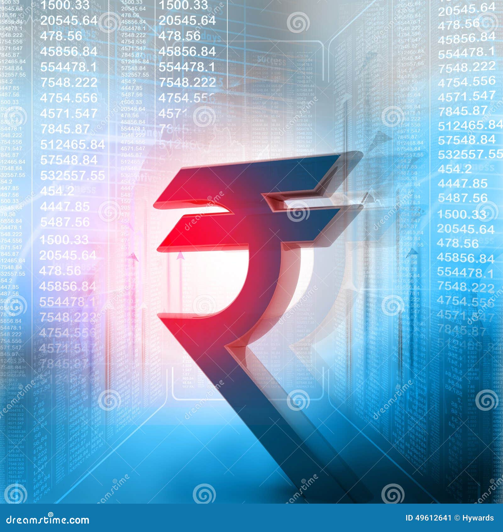 Símbolo da rupia indiana ilustração stock. Ilustração de incorporado ...