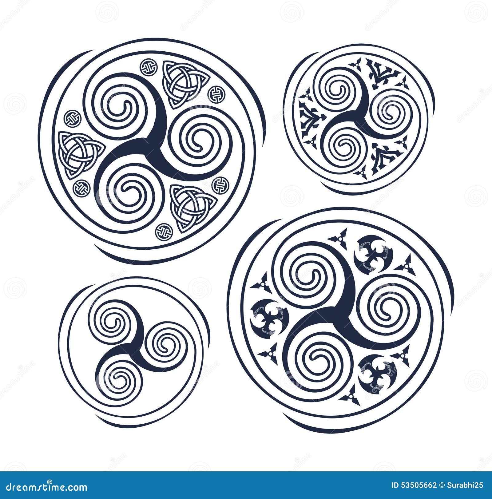 Símbolo da trindade ilustração do vetor. Ilustração de triângulo - 53505662