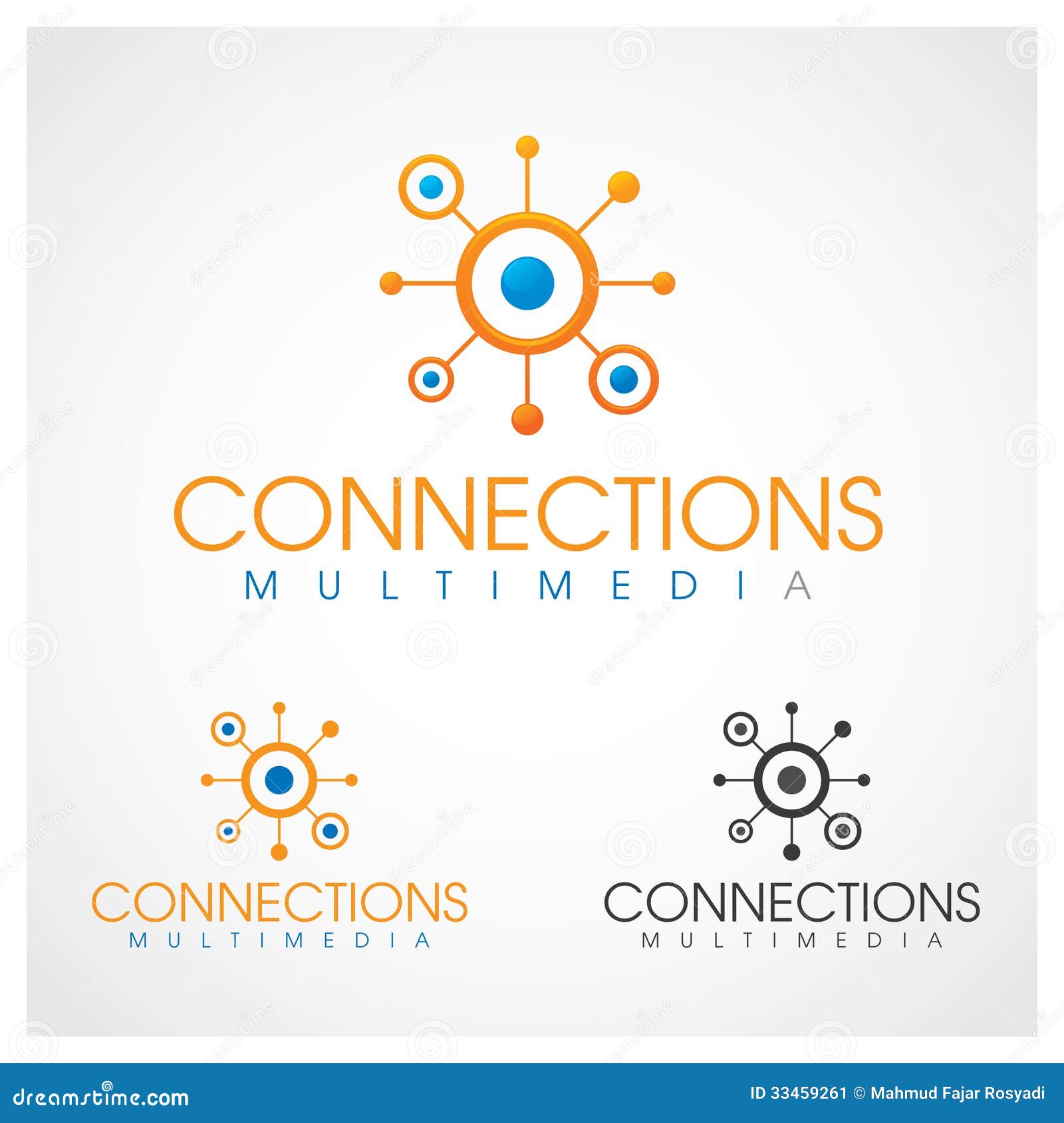 Símbolo das conexões ilustração do vetor. Ilustração de logotipo - 33459261