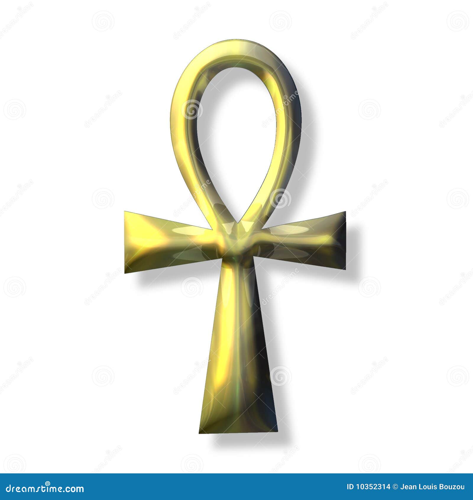 Símbolo de Ankh foto de archivo. Imagen de amuleto, misterioso - 10352314