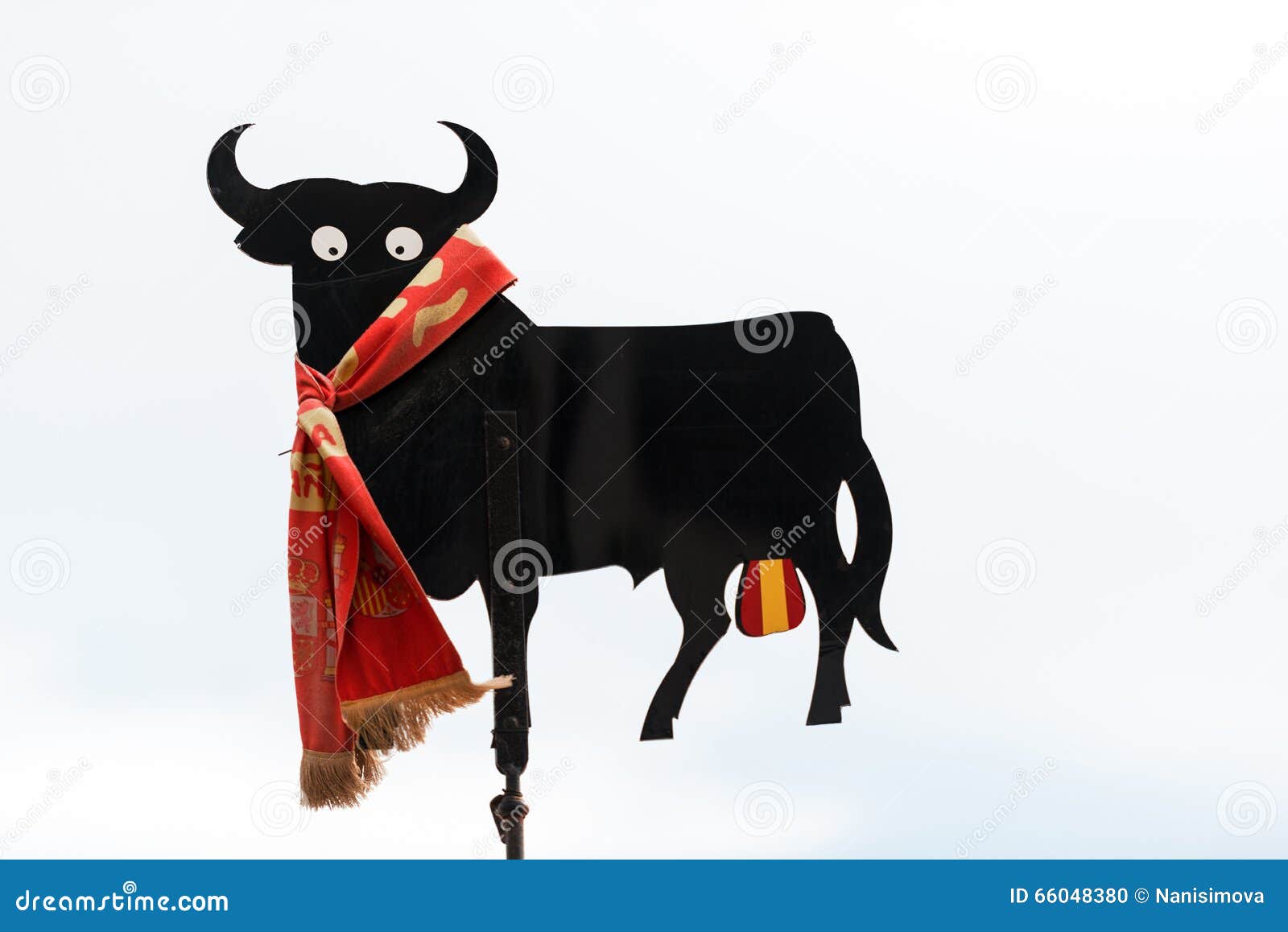 Símbolo de España foto de archivo. Imagen de toro, bolas - 66048380