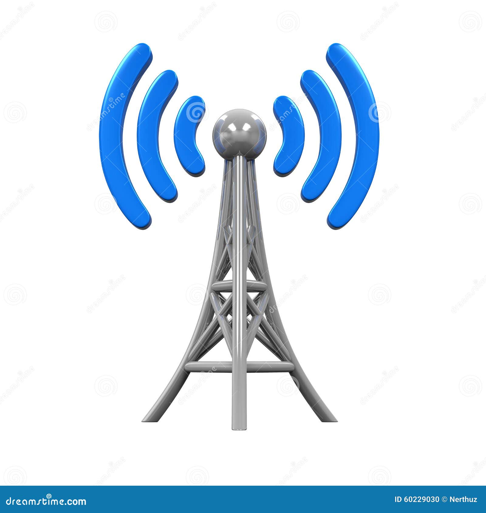 Símbolo De La Antena Del Metal Stock de ilustración - Ilustración de ...