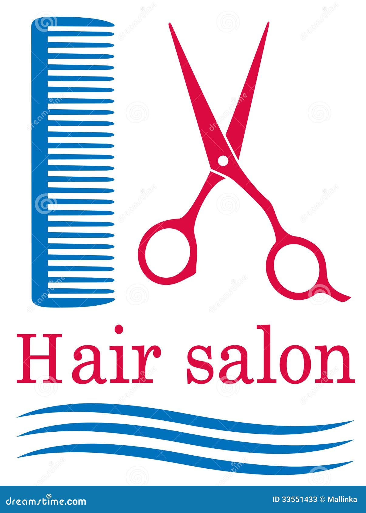 Símbolo de la barbería ilustración del vector. Ilustración de sala ...