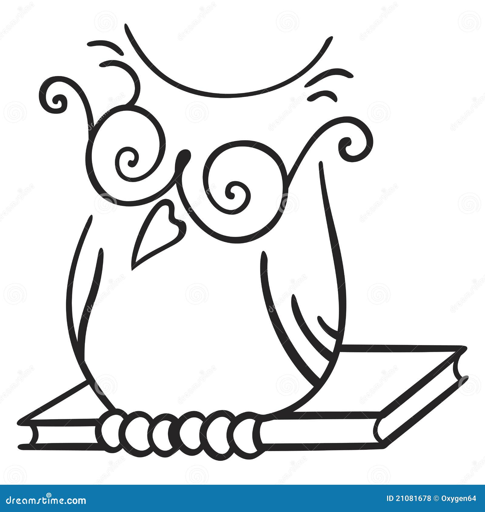 Símbolo de la sabiduría ilustración del vector. Ilustración de insignia ...